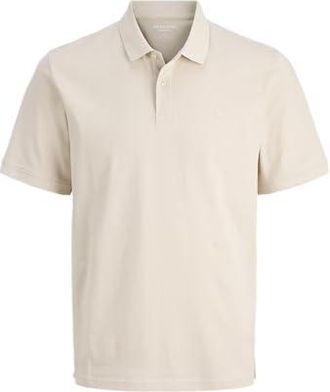 Jack & Jones Jjebasic Polo SS Noos, Beige Clair, L