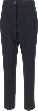 Elena Miro Femme, Pantalons, Noir, Taille: 50 FR Pantalon Milano Slim-Fit