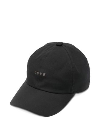 Rick Owens Casquette de baseball brod&eacute;e Rick Owens