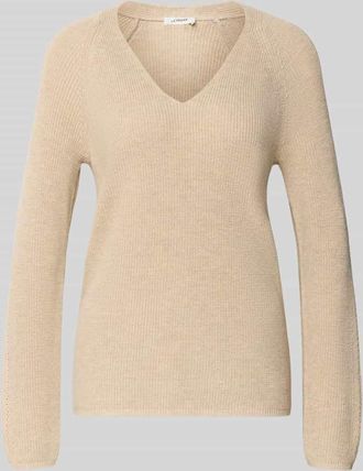 s.Oliver Red Label Pullover mit V-Ausschnitt