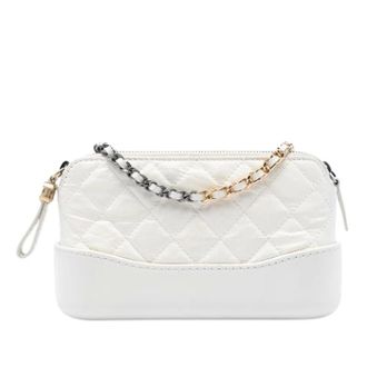Chanel Pre-owned Sac bandouli&egrave;re vintage - Femme - Pre-owned - Blanc - Taille: ONE Size