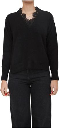 Twinset Femme, Pulls, Noir, Taille: 38 FR Maglia Nero