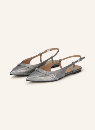 Guess Slingballerinas Dorlee Mit Nieten silber