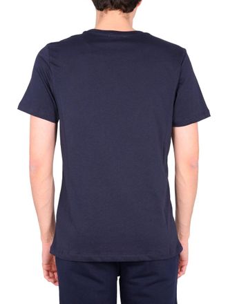 Ballantyne Cotton Crewneck T-Shirt - Blue