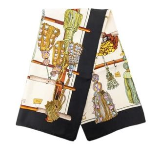 Herm&egrave;s Pre-owned Passementerie Scarf - Femme - Pre-owned - Beige - Taille: ONE Size