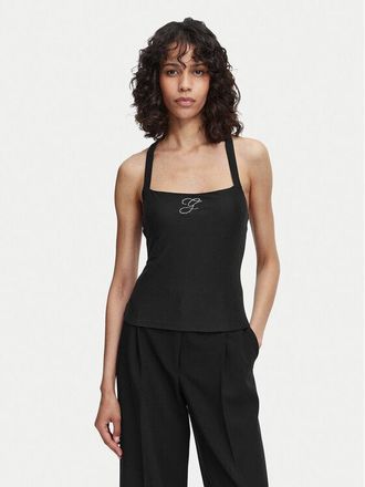 Guess Top W6YP44 K4523 Schwarz Slim Fit
