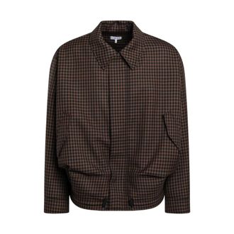 Loewe Veste &agrave; cordon - Homme - Vestes - Brun - Taille: M