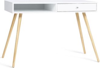 IDMarket Idmarket - Bureau scandinave effie bois blanc