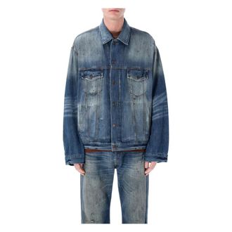 Acne Studios Robert Denim Jacket - - Jackets - Herren - Blau - M/L