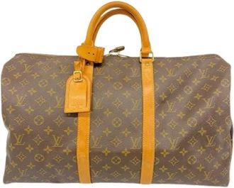 Louis Vuitton unisex, Pre-owned, Brun, Taille: ONE Size Sac Week-end Vintage Pre-owned