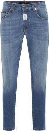 Philipp Plein Homme, Jeans, Bleu, Taille: W31 Jeans Coupe Droite