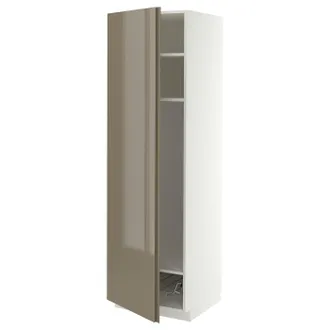 IKEA METOD Hochschrank mit B&ouml;den/Drahtkorb
