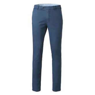 Meyer Homme, Pantalons, Bleu, Taille: W28 New York Chino