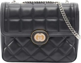Gucci Sac bandouli&egrave;re vintage Pre-owned - Femme - Pre-owned - Noir - Taille: ONE Size