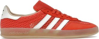 adidas Low-Top Sneaker - adidas Gazelle Indoor Orange Off White - Gr. 40 (EU) - in Wei&szlig; - f&uuml;r Damen