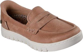 Skechers Sneaker f&uuml;r Damen, Passt &uuml;ber dem Spann (Hellbraun)