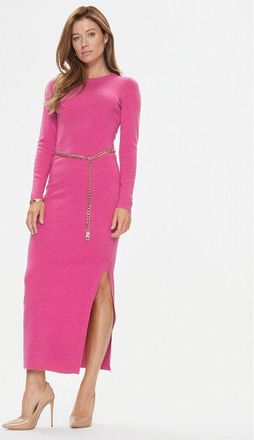 Michael Kors Strickkleid MF381UN4VR Rosa Slim Fit