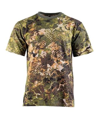 Mil-Tec Tarn T-Shirt Herren - Camouflage T-Shirt aus Baumwolle - BW Camo - Bequemes Kurzarm Army Shirt f&uuml;r Outdoor, Sport oder Freizeit - Bundeswehr Flecktarn