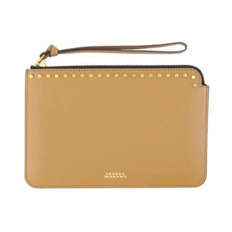 Isabel Marant Oskan Flat Pouch - - Bags - Damen - Braun - ONE SIZE