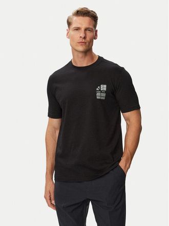 HUGO BOSS T-Shirt Te_Blueprint 50566628 Schwarz Regular Fit