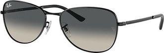 Ray-Ban Rb3733 Sonnenbrillen Schwarz Fassung Grau Glas 59-17