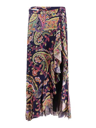 Etro Jupe Midi - Multicolore