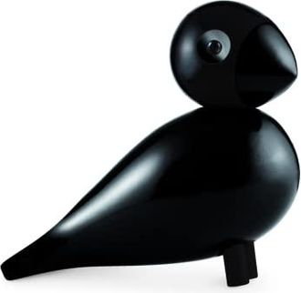 Kay Bojesen Ravn Singvogel Figuren 15.5 cm Weihnachtsdekoration, schwarz