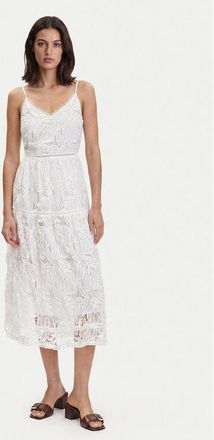 Vero Moda Sommerkleid Lifa 26037183 Wei&szlig; Regular Fit
