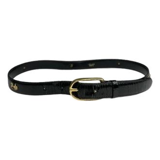 Celine Pre-owned Lederg&uuml;rtel - - Pre-owned - Damen - Schwarzk - ONE SIZE