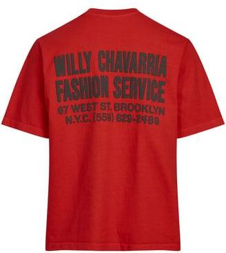 Willy Chavarria T-shirt &agrave; imprim&eacute; en coton