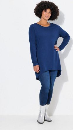 Angel Of Style T-Shirt Longshirt bequeme Passform Rundhals Langarm