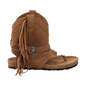 Taji Femme, Chaussures, Brun, Taille: 38 EU Yuma Flat Sandal
