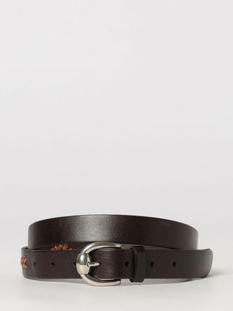 Brunello Cucinelli Ceinture en cuir tress&eacute; bicolore avec boucle &agrave; ardillon