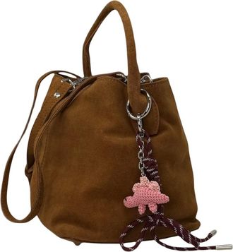 D.A.T.E. D.a.t.e., Femme, Sacs, Brun, Taille: ONE Size Paniere Bag Suede