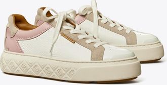 Tory Burch Damen Ladybug Sneaker in Wei&szlig;/Wei&szlig;