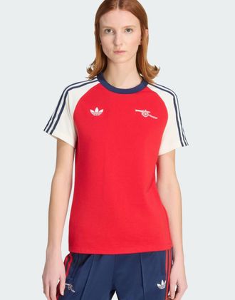 adidas adidas Performance - Arsenal FC OG - T-shirt - Rouge &eacute;carlate/blanc cass&eacute;