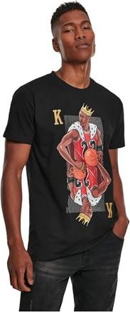 Mister Tee Mt1181-king Mike Tee T-Shirt, Noir, 5XL Hommes