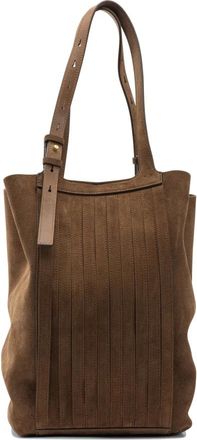 Golden Goose Femme, Sacs, Brun, Taille: ONE Size Sac à bandoulière marron avec des franges élégantes