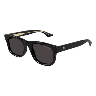 Montblanc Mb0421S Sonnenbrille - - Accessories - Herren - Schwarzk - 53 MM