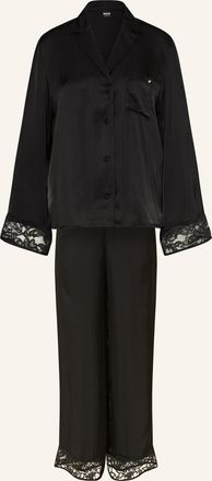 HUGO BOSS Schlafanzug Blossom schwarz