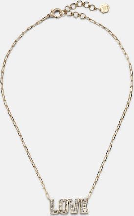 Shay Jewelry Halskette aus 18kt Gelbgold mit Diamanten