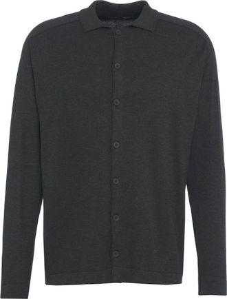 Transit Par-Such Homme, Pulls, Noir, Taille: L Knit Shirt