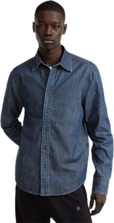 G-Star G-Star Herren Regular Denim Hemd, Blau (Worn in sea Stone D25518-D539-G893), M