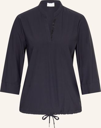 Sportalm Blusenshirt Mit 3/4-Arm Und Schmucksteinen blau