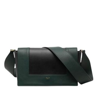 Celine Sac doccasion Frame Bag - Femme - Pre-owned - Vert - Taille: ONE Size