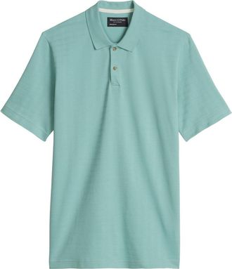 Marc O'Polo Leichtes Strick-Poloshirt aus Bio-Baumwolle, Regular Fit in