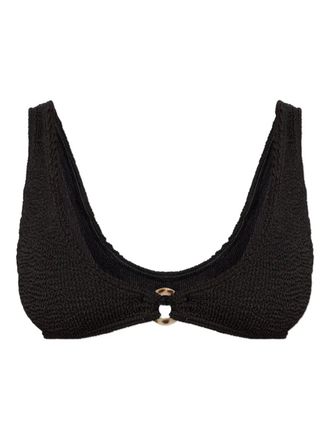 Bond-Eye haut de bikini Ring Scout - Noir