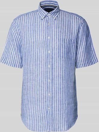 Christian Berg Regular Fit Freizeithemd aus Leinen