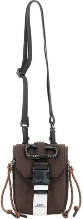 A.P.C. Hobo Bags - Pouch Trek Crossbody - Gr. unisize - in Braun - f&uuml;r Damen