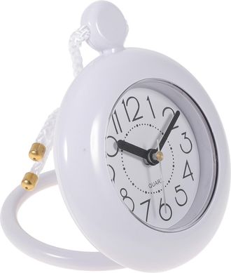 Pretyzoom Badezimmeruhr Ger&auml;uschlos Ohne Batterie Moderne Wanduhr F&uuml;r Badezimmer Und Schlafzimmer Wei&szlig;e H&auml;ngeuhr